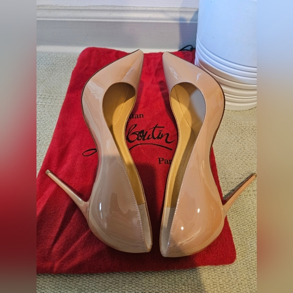 Christian Louboutin | Shoes | Christian Louboutin So Kate Beige Pumps ...